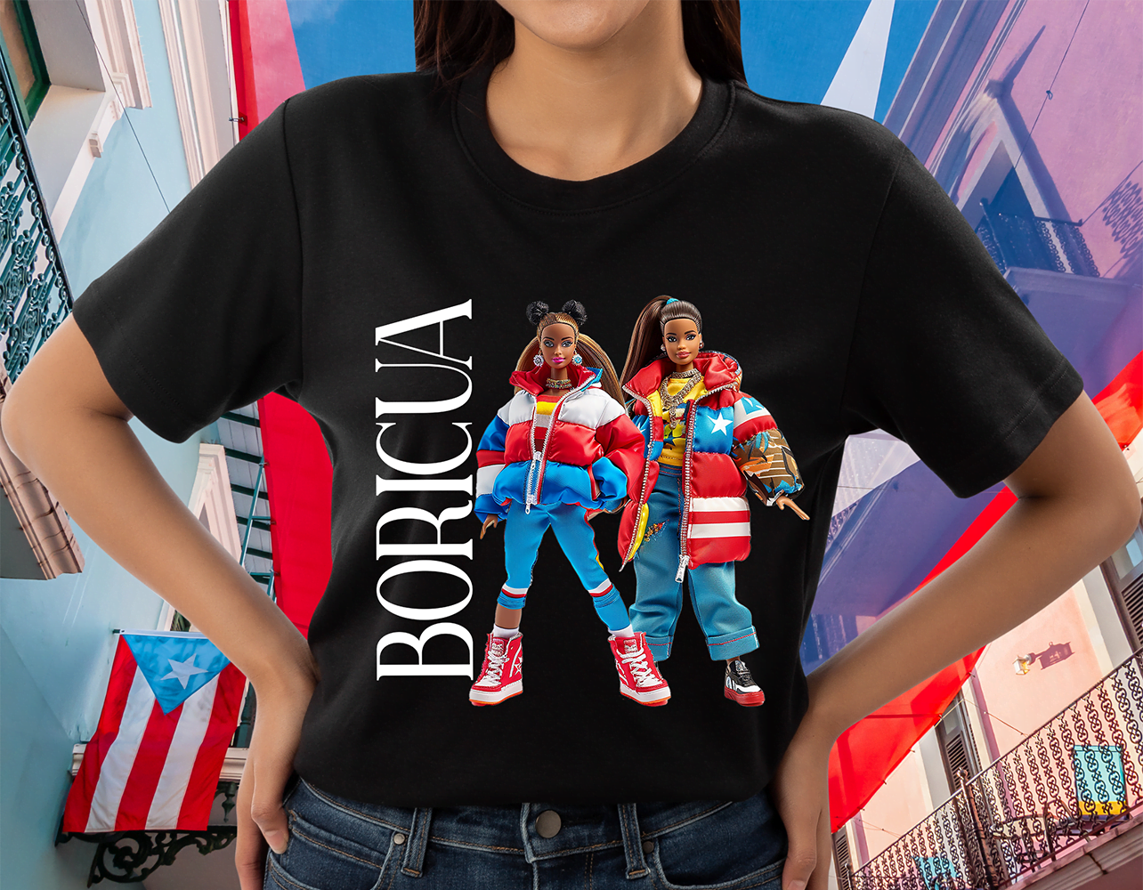 ¡Dale candela a tu orgullo Boricua con las camisetas "Boricua Dolls ...